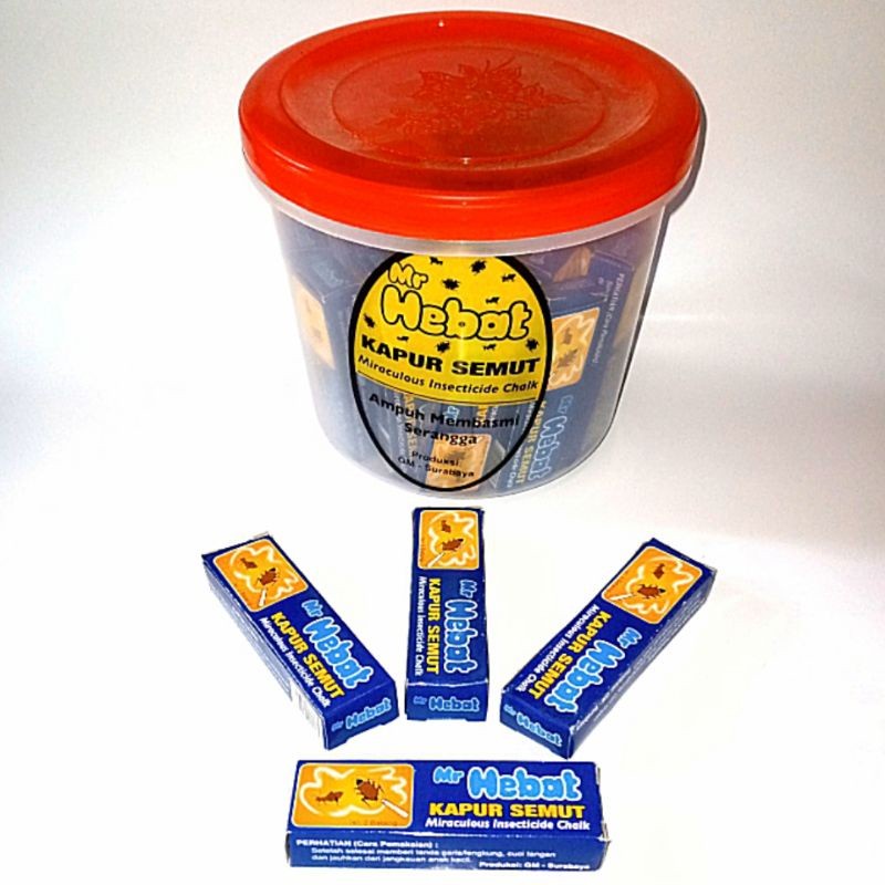 Jual Kapur Semut Ajaib Kapur Pengusir Semut dan Kecoa isi 12 Batang ...
