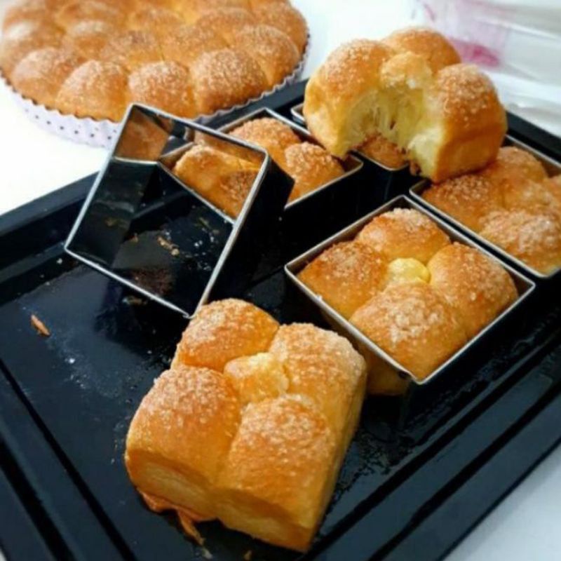 Jual Ring Cutter Kotak Burger Stainless Termurah Cookie Bakery Cetakan ...