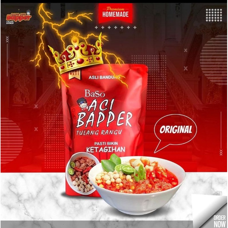 Jual Baso aci Baper Tulang Rangu ORIGINAL | Shopee Indonesia