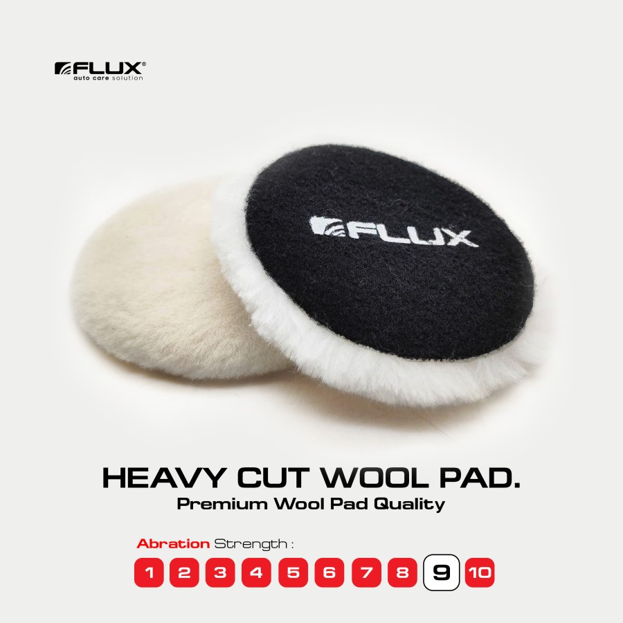 Jual FLUX Wool Pad Heavy Cut 3 Inch Terbaik - Premium Wool Pad Cut 3 ...