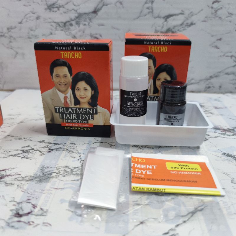 Jual SEMIR TANCHO ORI HAIR DYE 20ML PER 6btl, TANCHO CAIR, SEMIR RAMBUT ...