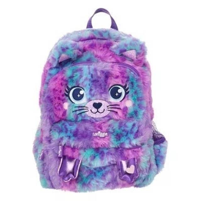 Jual Smiggle fluffy meow backpack | Shopee Indonesia