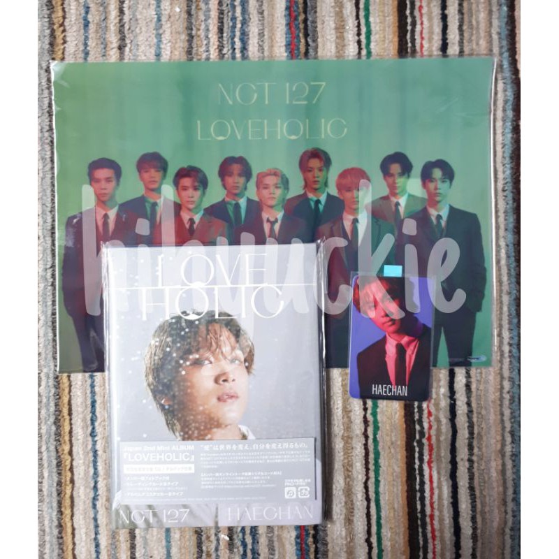 Jual NCT 127 LOVEHOLIC ALBUM JAPAN HAECHAN PHOTOCARD PC AAB FULLSET ...