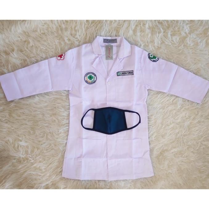Jual JAS LABORATORIUM ANAK TK (Size Kecil) | Shopee Indonesia