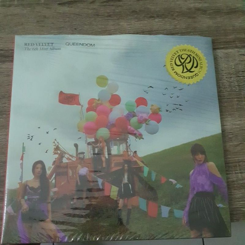 Jual Album Only Red Velvet Queendom Photobook ver Day(blue) + Postcard ...