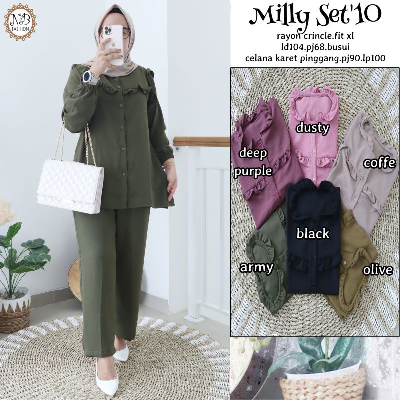 Jual Milly set | Shopee Indonesia
