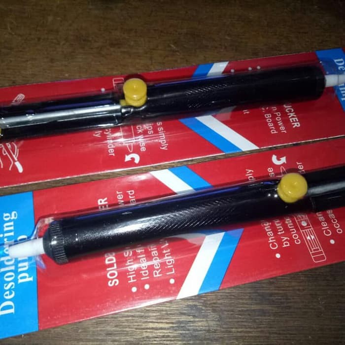 Jual Alat Sedot Timah Kecil Sedotan Hitam Solder Pump | Shopee Indonesia