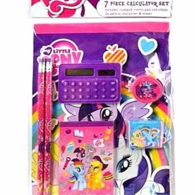 Jual My little pony stationary 7 piece calculator set | Shopee Indonesia