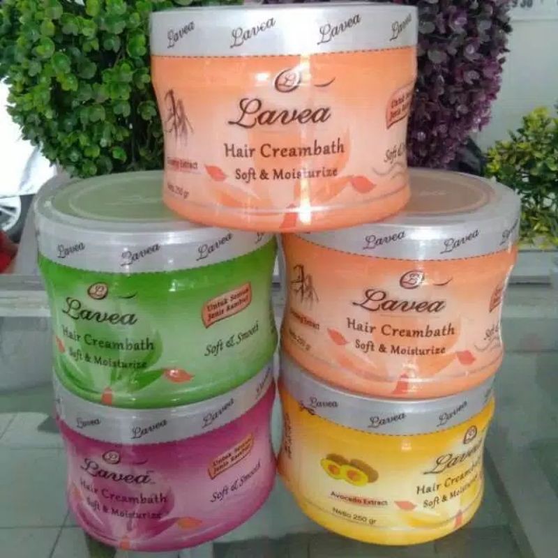 Jual Lavea Hair Creambath Soft & Moisturize 250g | Shopee Indonesia