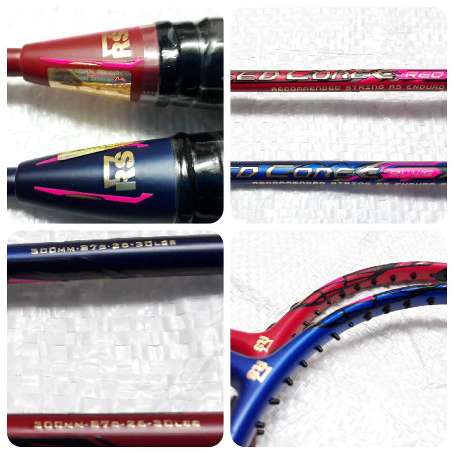 Jual Raket Badminton RS Reinforce Speed Red Blue Original | Shopee ...