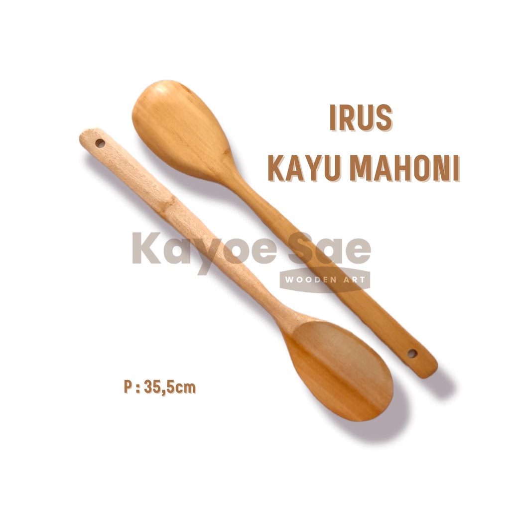 Jual ERUS KAYU / SPATULA KAYU / IRUS KAYU BESAR | Shopee Indonesia