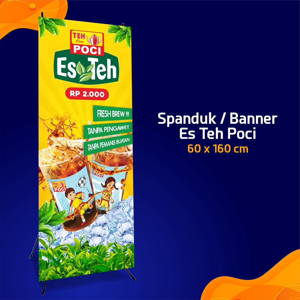 Jual SPANDUK BANNER TEH POCI | Shopee Indonesia