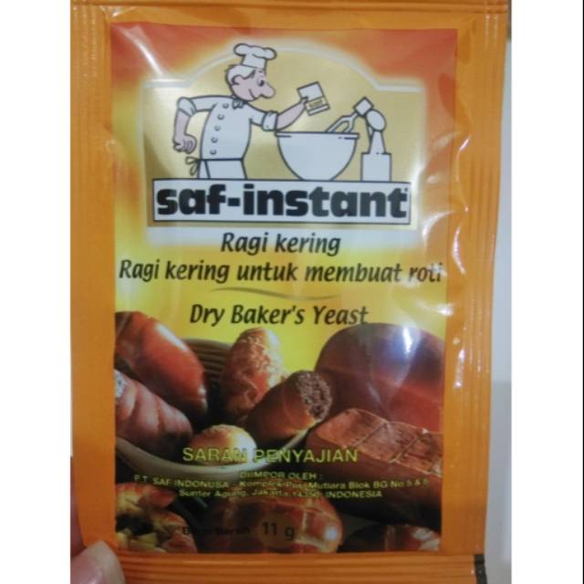 Jual Saft - instant 11g / Ragi kering untuk membuat roti (harga per ...