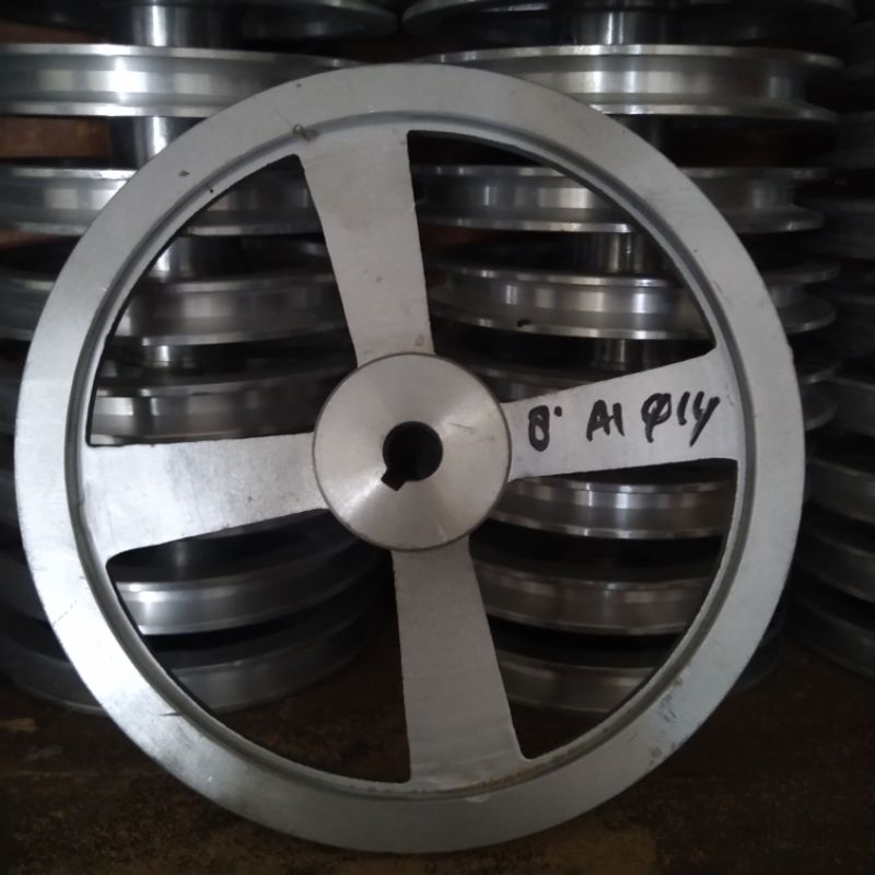 Jual Pulley Pully Puly 8 inch As Varian 12, 14, 15, 16, 17, 19, 20, 22 ...