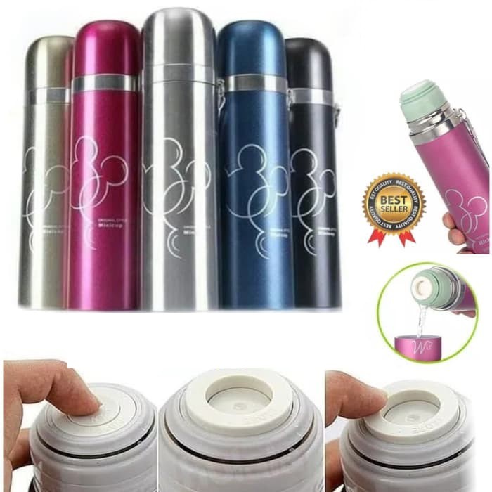 Jual Thermos Kecil Termos Mini Stainless Steel Termos Mickey | Shopee ...