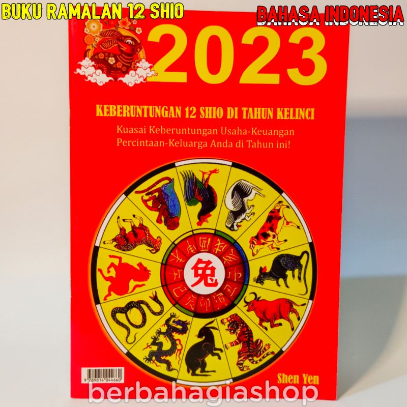 Jual Buku Ramalan Keberuntungan 12 Shio Di Tahun Kelinci 2023 Bahasa ...