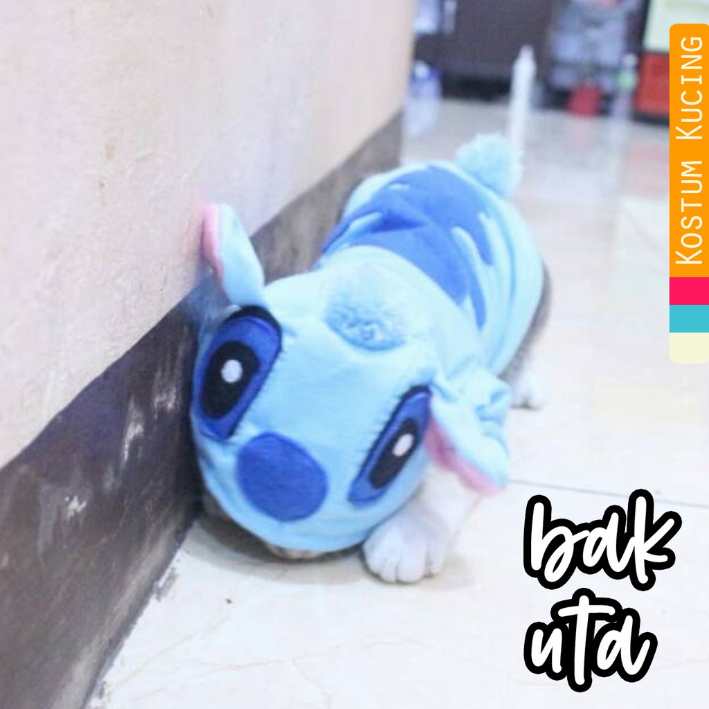 Jual Kostum stitch & lilo untuk kucing dan anjing / baju kucing size S ...