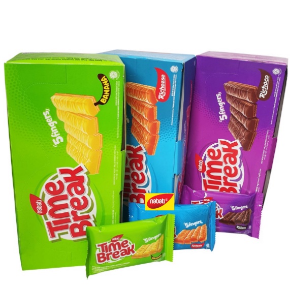 Jual NABATI TIME BREAK 20 GRAM COKLAT KEJU BANANA EXTRA MURAH GROSIR ...
