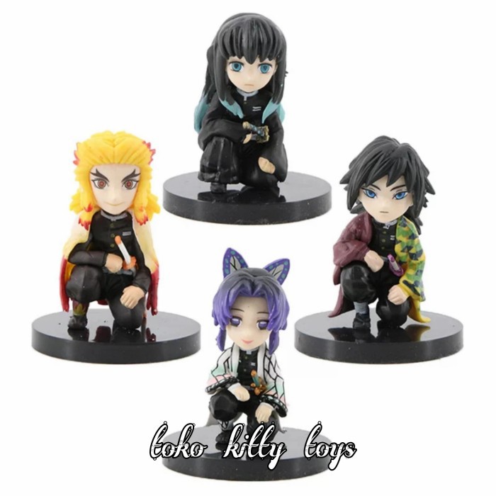Jual ACTION FIGURE WCF KIMETSU NO YAIBA DEMON SLAYER SET ISI 4 PCS | Shopee Indonesia