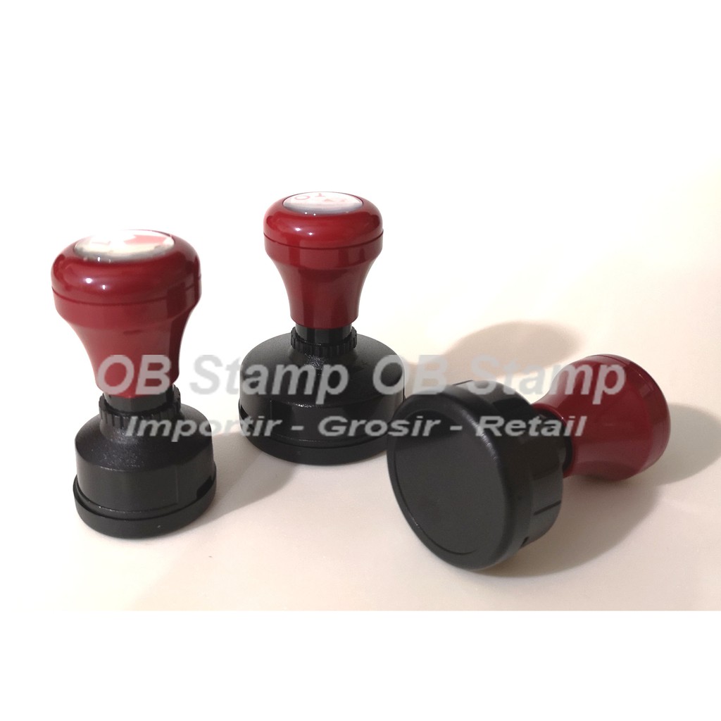Jual Gagang Stempel Warna Flash Bulat Diameter 28 mm - 51 mm | Shopee Indonesia