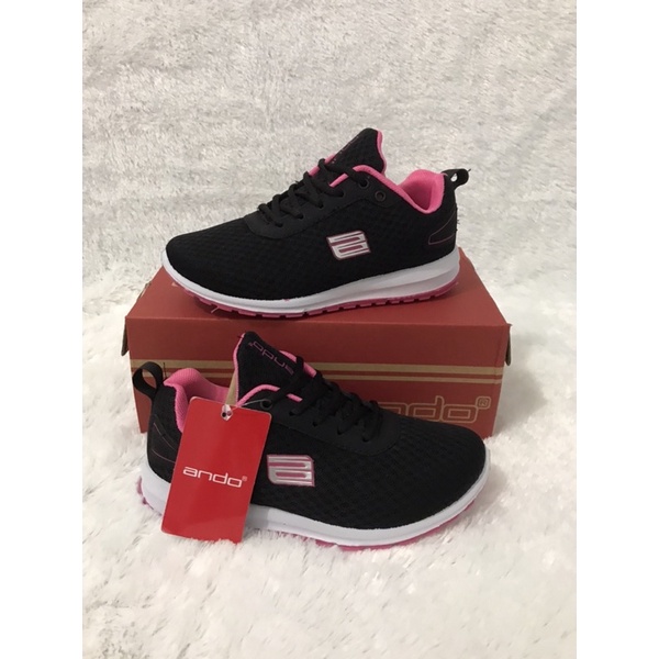 Jual Sepatu sneakers sekolah ANDO AIDA & BSC 35 sz 33-36 | Shopee Indonesia