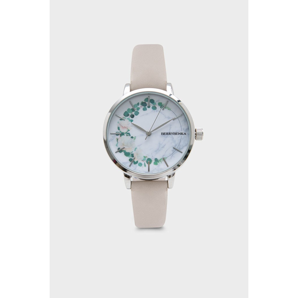 Jual Berrybenka - Jam Tangan Kulit Wanita Sofia Ciana Floral | Shopee ...