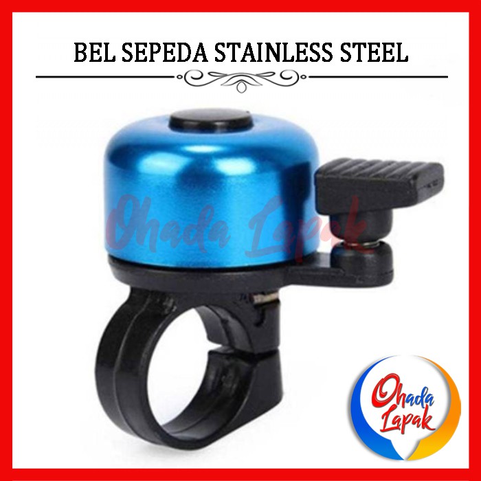 Jual Bel Sepeda Stainless Steel - Bell Sepeda Alumunium Safety Cycling ...