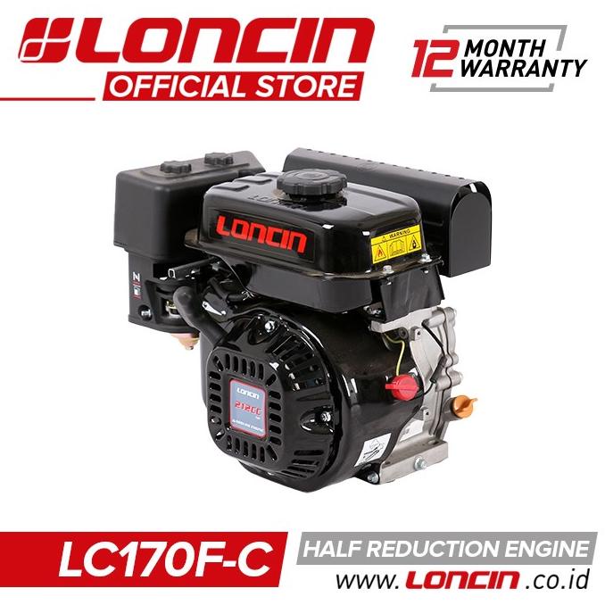 Jual Loncin Lc170 F-C (Putaran Lambat) Mesin Penggerak Bensin | Shopee ...