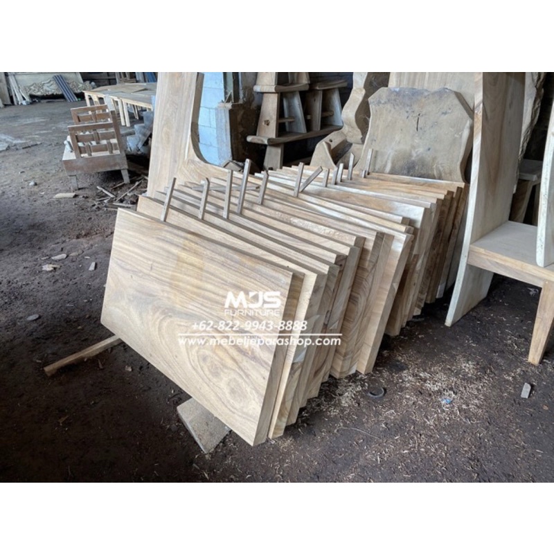 Jual papan kayu solid trembesi untuk cafe atau serbaguna | Shopee Indonesia