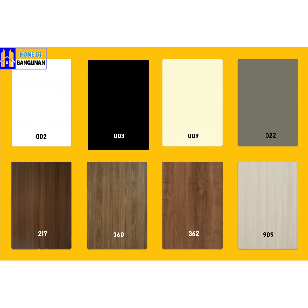 Jual TACO EDGING PVC HPL lebar 22mm-2cm tebal 1mm 002 003 009 022 360 ...
