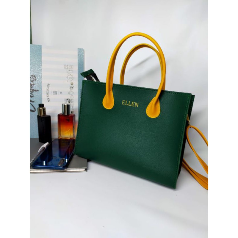 Jual SELIN BAG GREEN/BISA CETAK NAMA | Shopee Indonesia