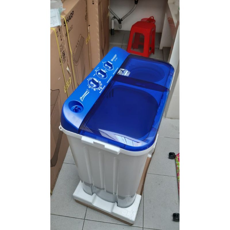 Jual MESIN CUCI SHARP EST-75NT PUREMEGIC MESIN CUCI 2 TABUNG | Shopee ...