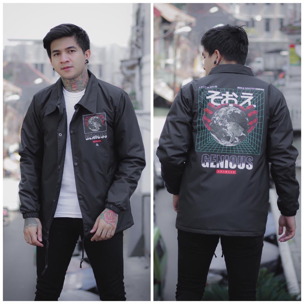 Jual JAKET COACH COUCH GENIOUS GENIUS ORIGINAL DISTRO BANDUNG ERIGO ...