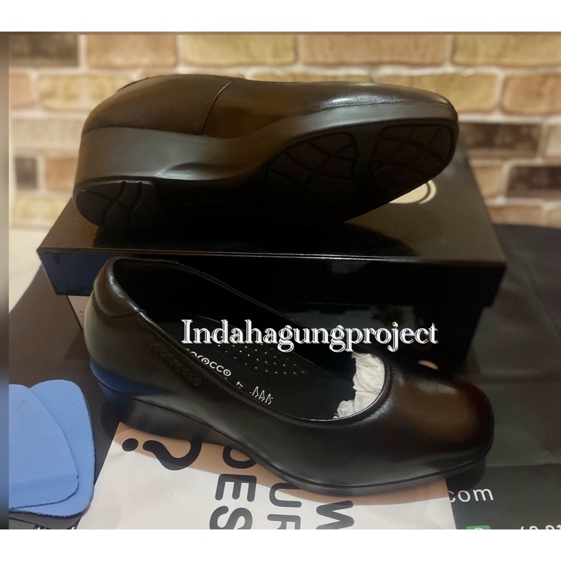 Jual Sepatu Bocorocco Wedges Persit (ORIGINAL) heels 5cm | Shopee Indonesia