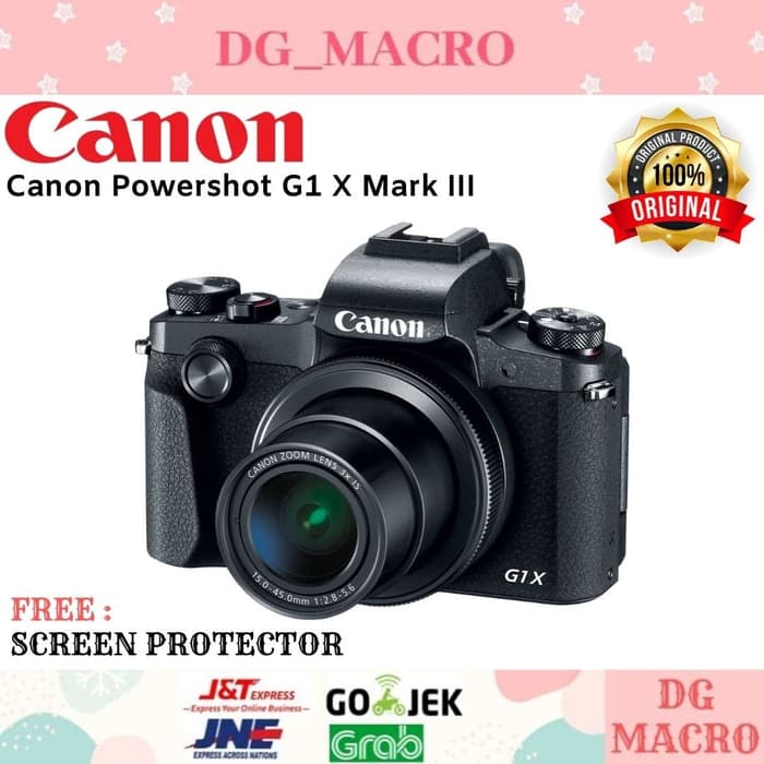 Jual CANON PowerShot PS-G1 X Mark III - GARANSI RESMI !! | Shopee Indonesia