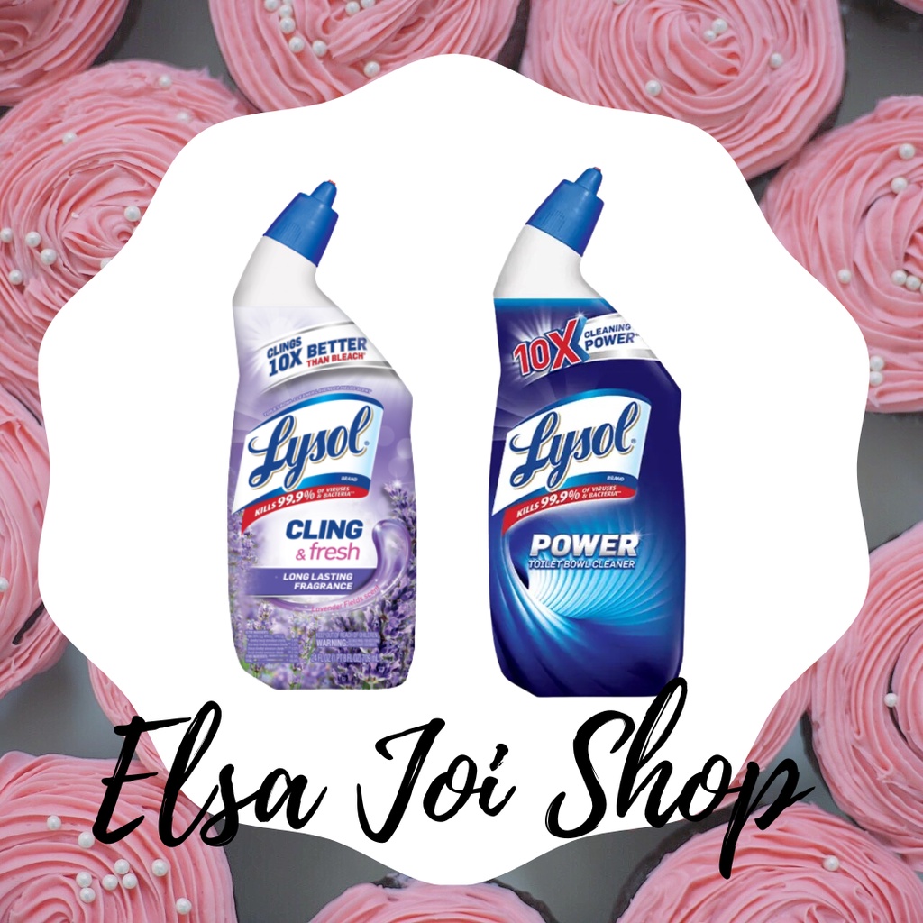 Jual Lysol Toilet Bowl Cleaner - 236 Ml | Shopee Indonesia