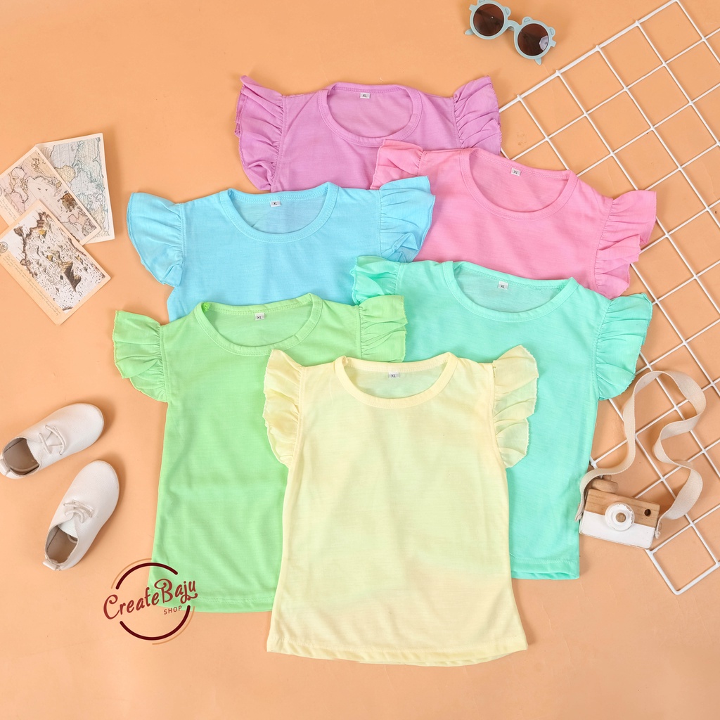 Jual PAYDAY SALE KAOS RUFFLE ANAK CEWEK 1-4 TAHUN RUFFLE TEE POLOS ... Jual PAYDAY SALE KAOS RUFFLE ANAK CEWEK 1-4 TAHUN RUFFLE TEE POLOS ...