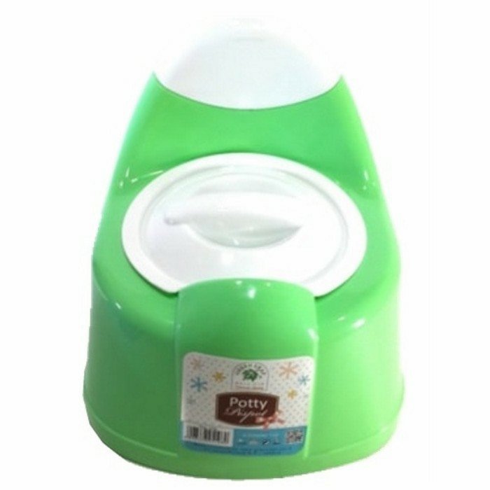 Jual Green Leaf 5108 Pispot Anak Potty Training Portable Trina Closet ...