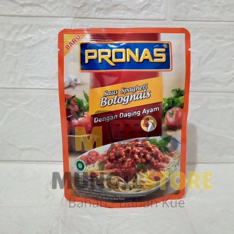 Jual PRONAS SAUS SPAGHETTI BOLOGNESE DENGAN DAGING AYAM 175 GR | Shopee ...