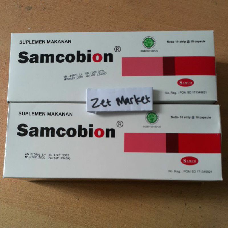 Jual Samcobion suplemen penambah zat besi anemia | Shopee Indonesia