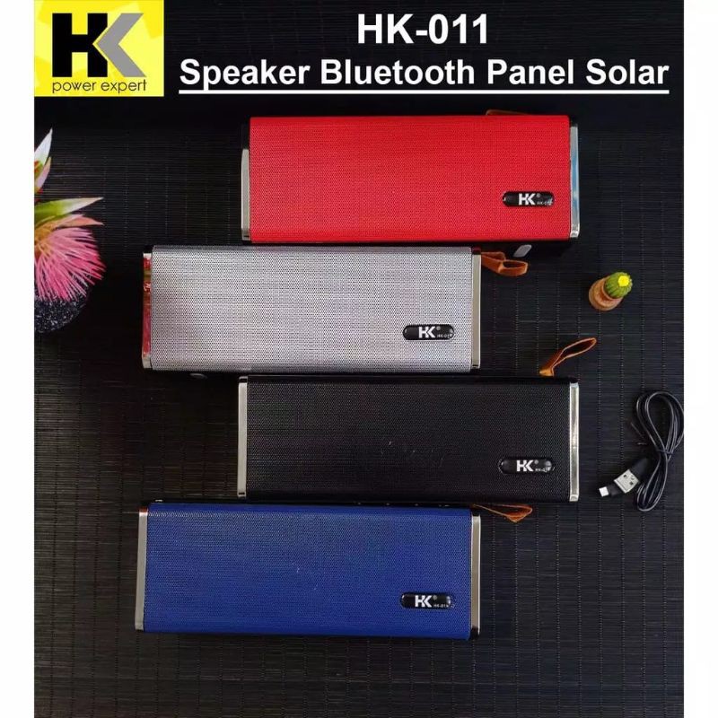 Jual HK Speaker Bluetooth HK-011 Solar Panel Wireless Speaker | Shopee ...