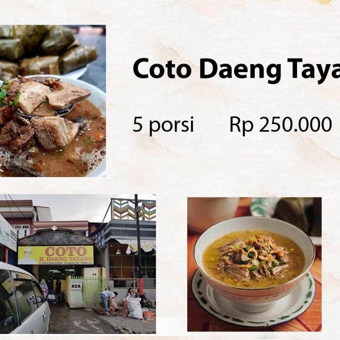 Jual coto daeng tayang | Shopee Indonesia