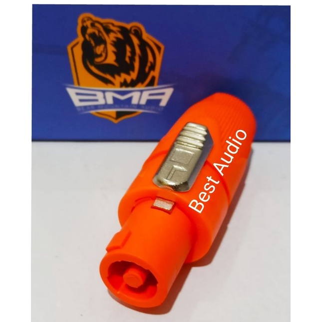 Jual Jack jek jak speakon BMA RC 087 orange | Shopee Indonesia