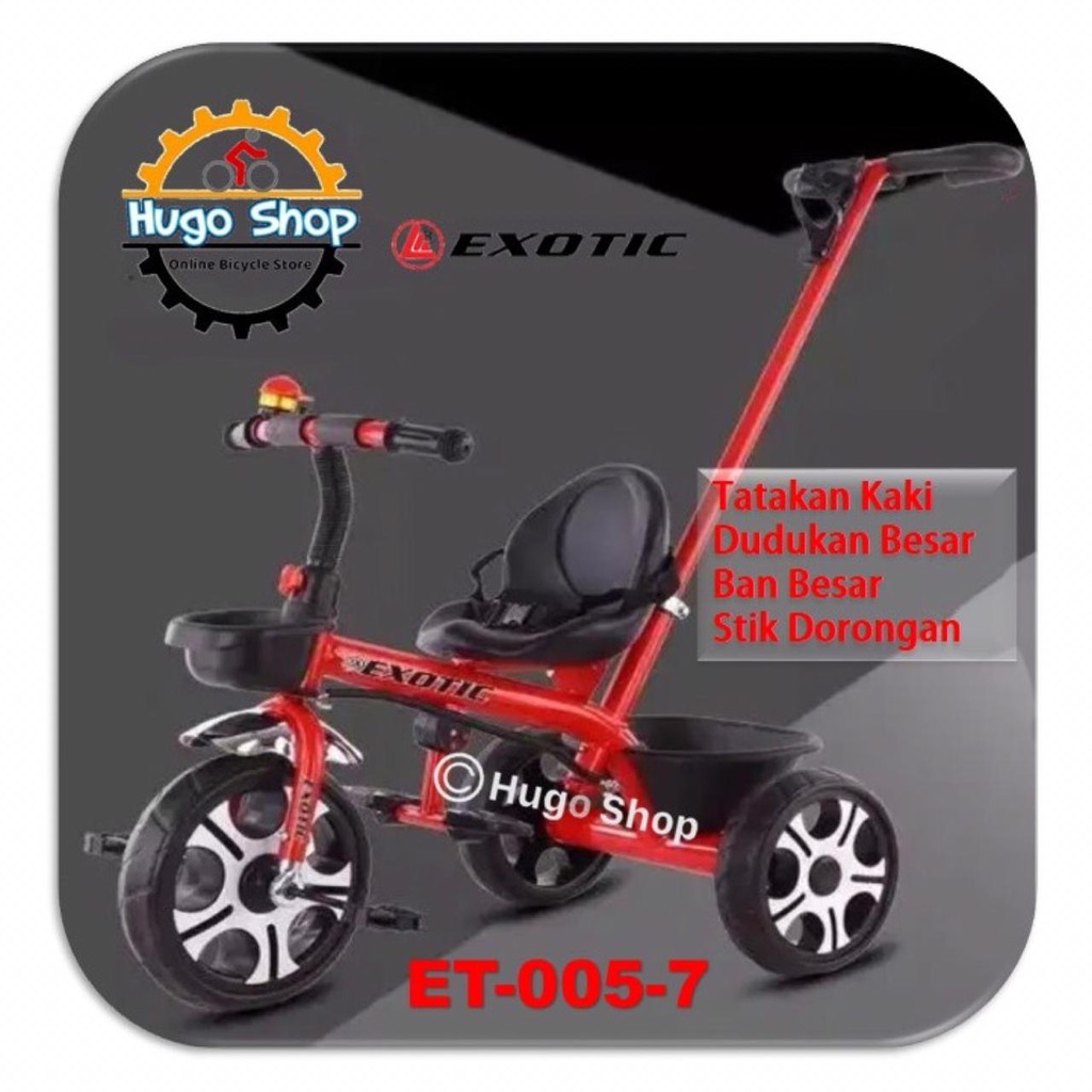 Jual Sepeda Anak Exotic ET 005-7 Red | Shopee Indonesia