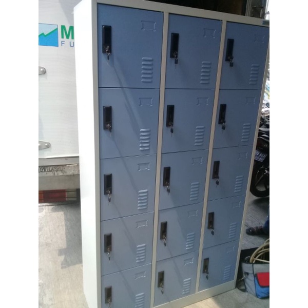 Jual Locker Besi 15 Pintu MODERA ML8815 Molek Furniture | Shopee Indonesia
