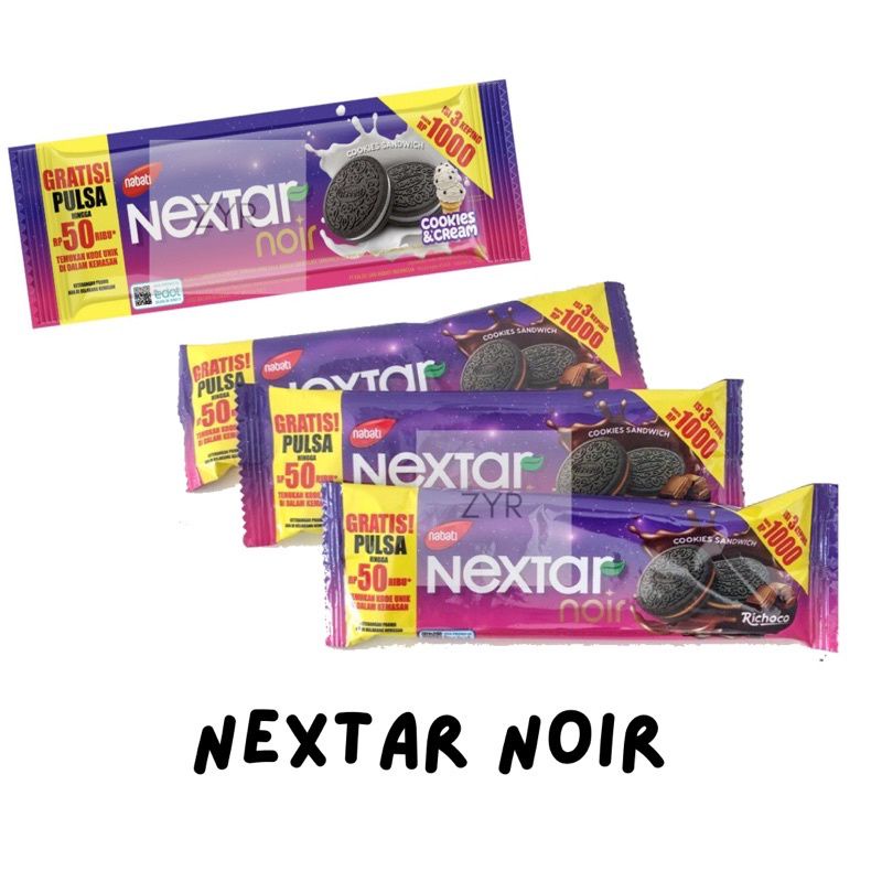 Jual Nextar Noir 22 gram (1 pack isi 10 pcs) | Shopee Indonesia