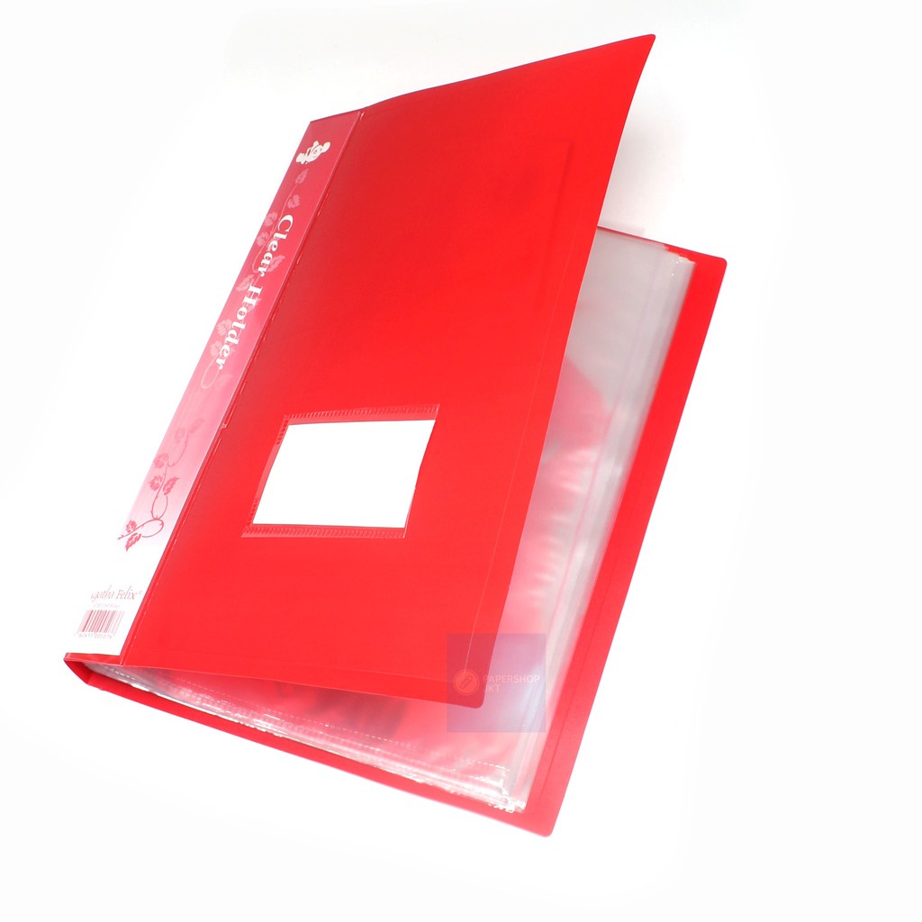 Jual Clear Holder/Map Plastik isi 100 Lembar F4/A4 Felix | Shopee Indonesia