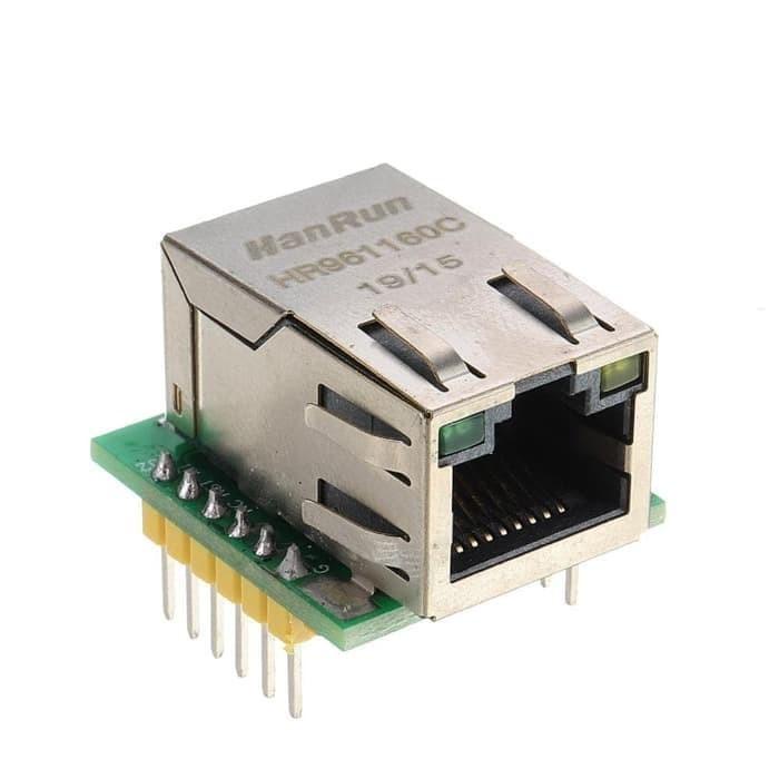 Jual Module Mini W5500 Usr Es1 Lan Ethernet Shield Network Module Spi For Arduino Shopee