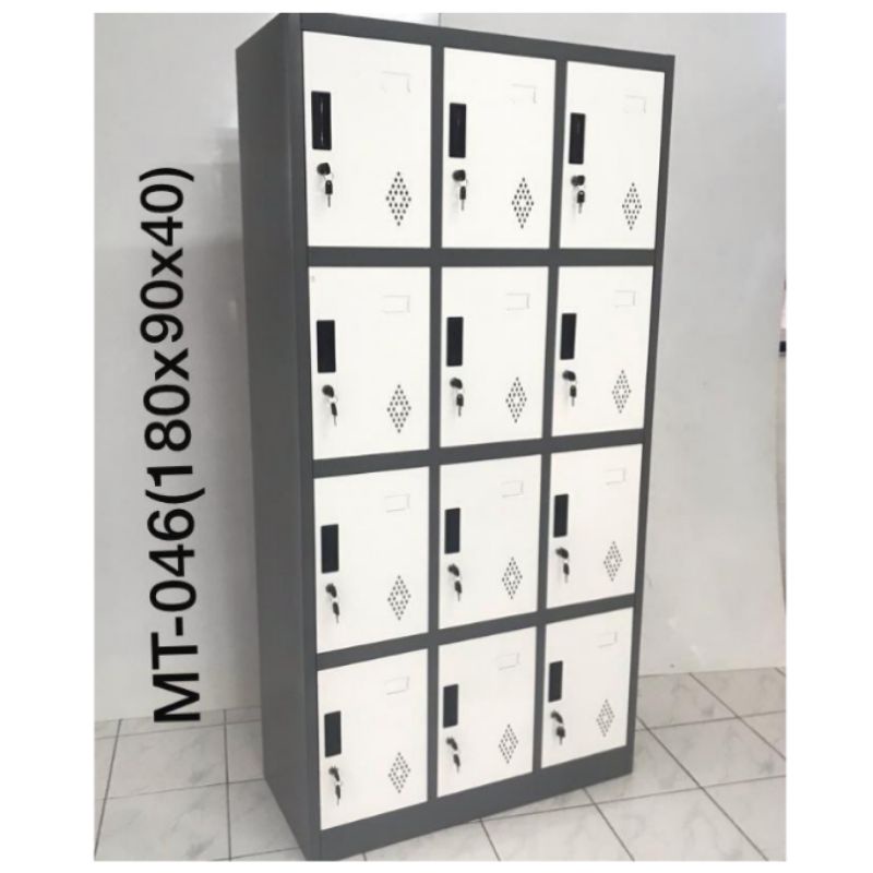 Jual Lemari Locker besi 12 pintu | Shopee Indonesia