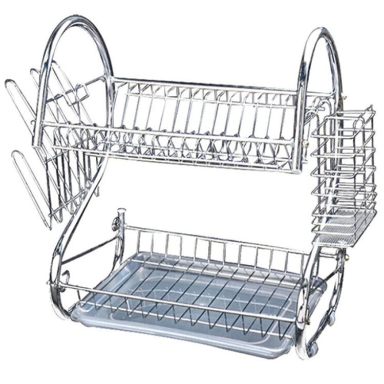 Jual RAK PIRING STAINLESS 2 SUSUN - Rak Piring 2 Susun Stainless ...